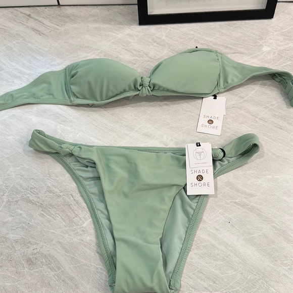 Shade & Shore | Swim | New Shade And Shore Brand Bikini Seafoam | Poshmark